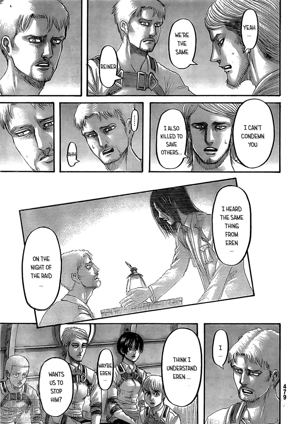 สปอย Attack on Titan 133 เหล่าคนบาป อิสระของเอเรน และอิสระของทุกคน ...